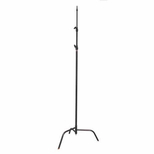 Pedestal Matthews Black C Stand con Spring Loaded Base – Videostaff