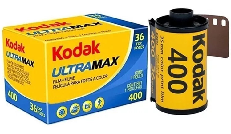 Rollo KODAK UltraMax 400/ 35mm con 36 exp. – Videostaff